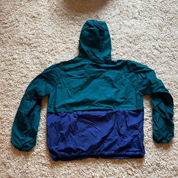 Crest | Jackets & Coats | Vintage Blue And Green Windbreaker Crest ...